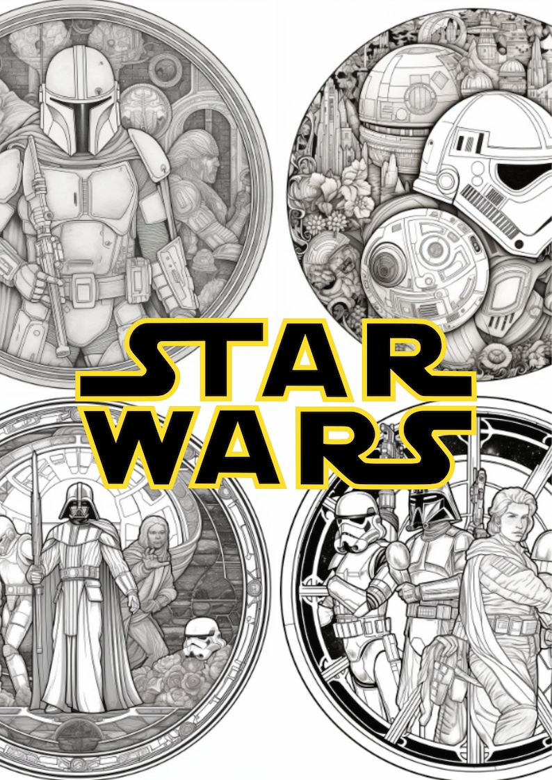 Star Wars Coloring Pages | Printable Coloring Book | Coloring Pages for ...