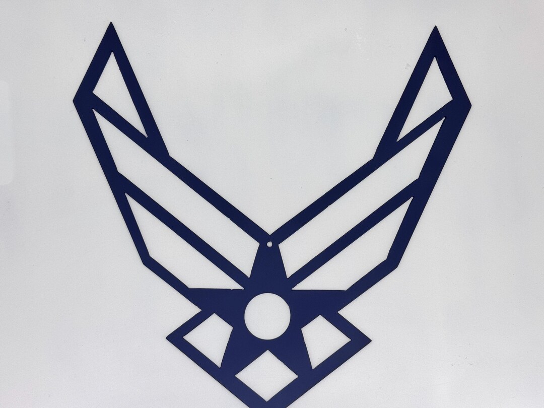 12" X12" United States Air Force Emblem Metal Wall Art - Etsy