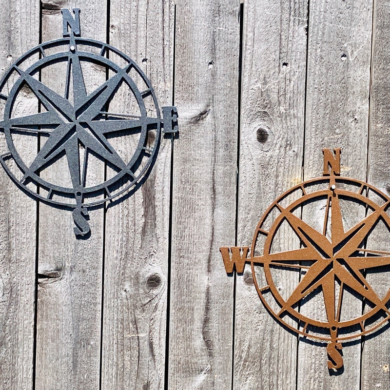 Compass Wall Art - Etsy