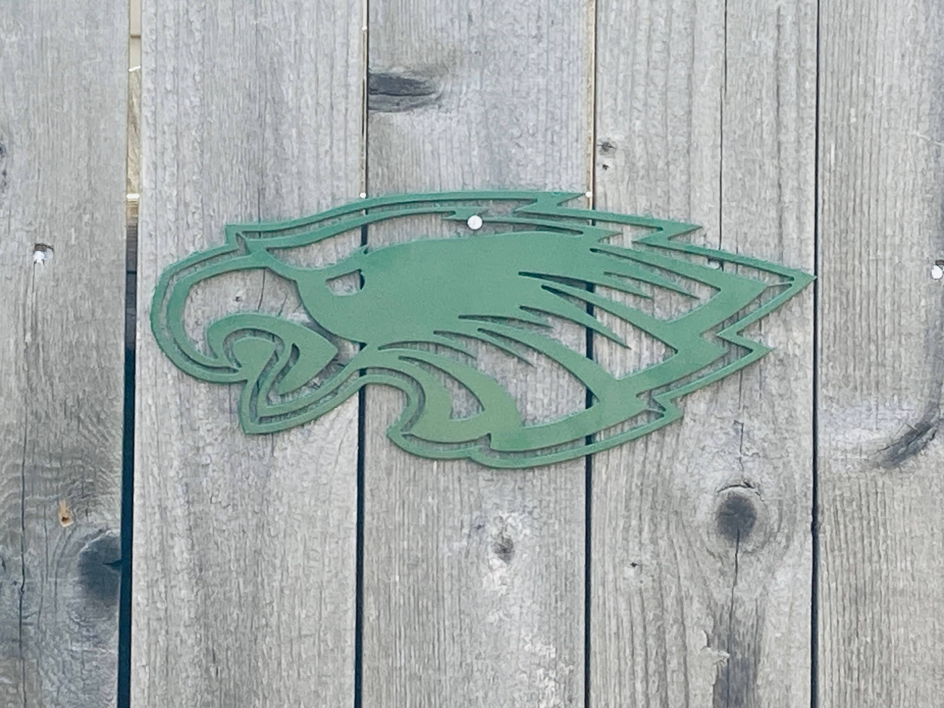 Philadelphia Eagles Inspired Metal Sign - Etsy