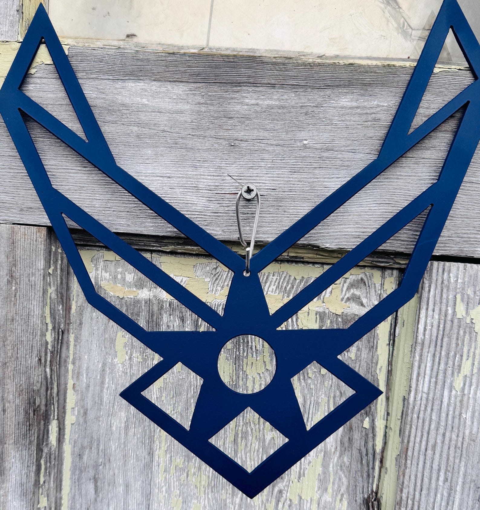 12" X12" United States Air Force Emblem Metal Wall Art - Etsy