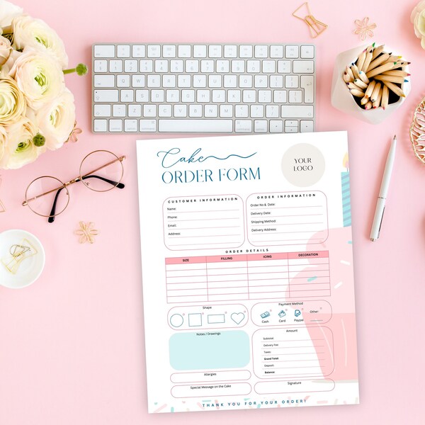 Cookie Order Sheet Template - Etsy