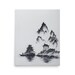 PRINTABLE Chinese Ink Painting Mountains and River Landscape Wall Art ...