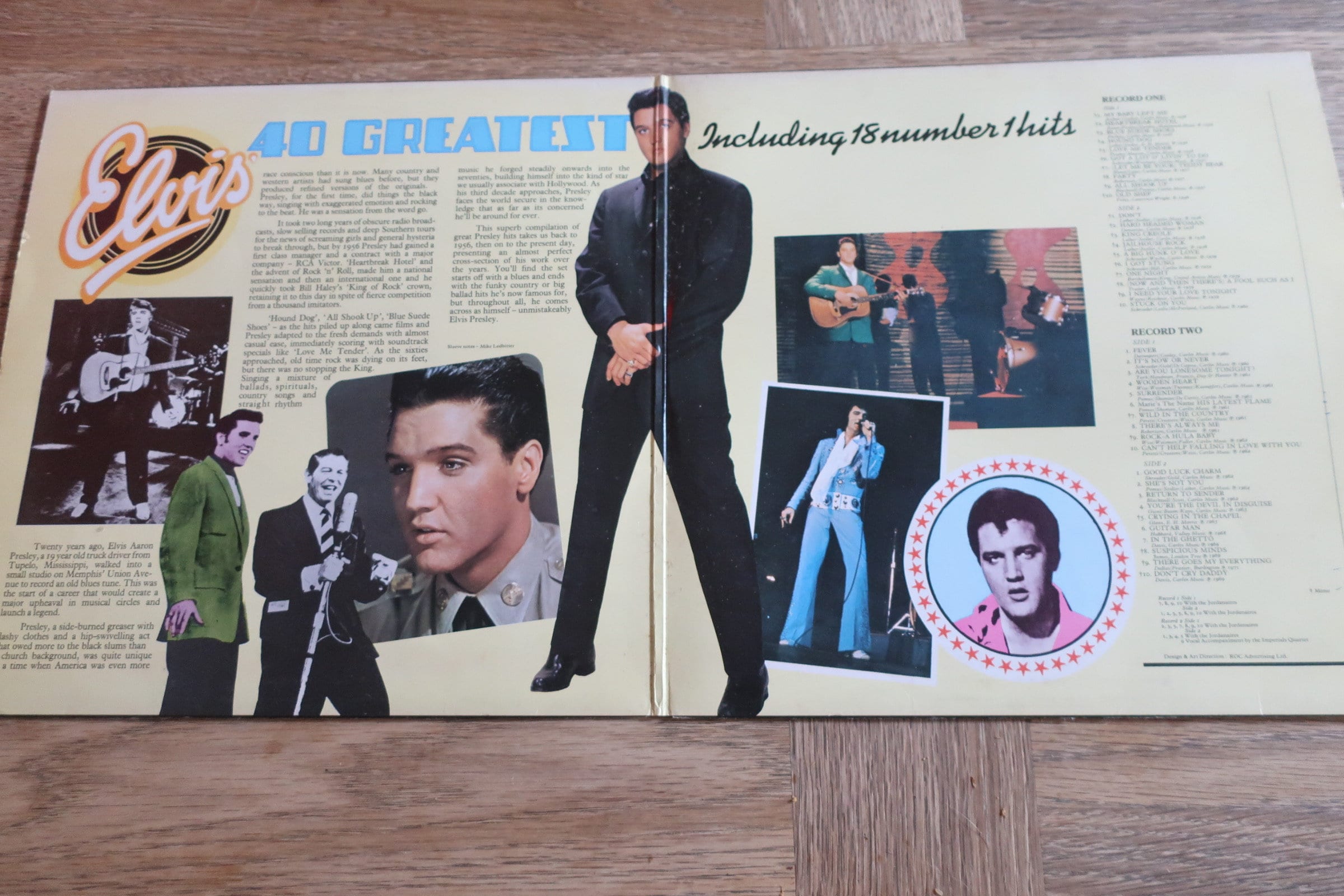 Elvis 40 Greatest Hits 1974 Vinyl LP Record Uk Pressing. - Etsy UK