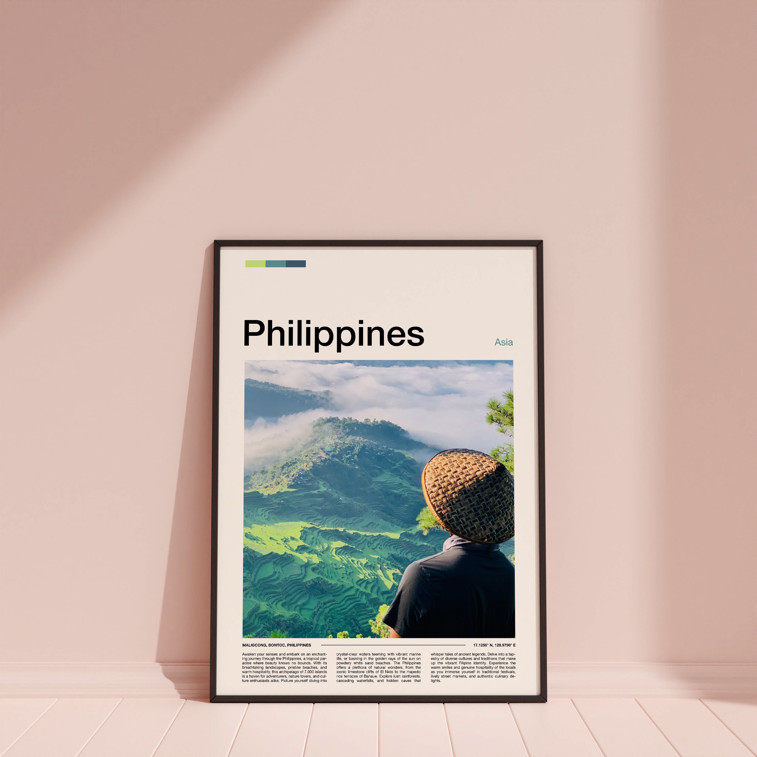 Philippines Print Philippines Poster Philippines Wall Art - Etsy