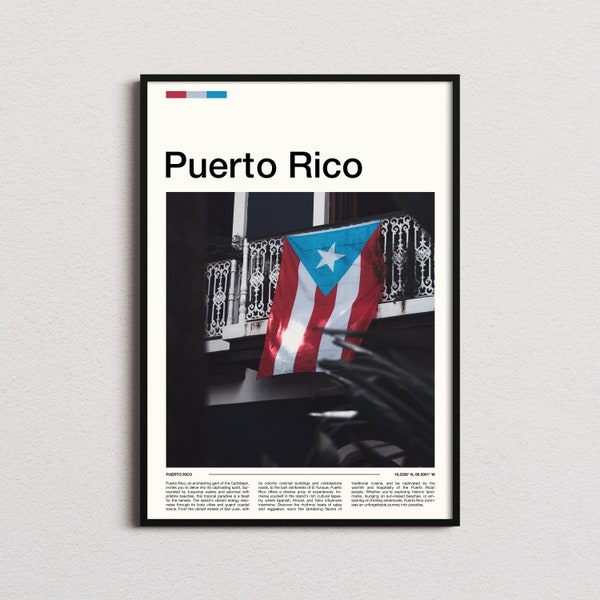 Puerto Rico Poster - Etsy