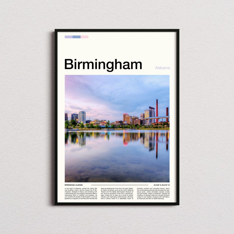 Birmingham Alabama Prints - Etsy