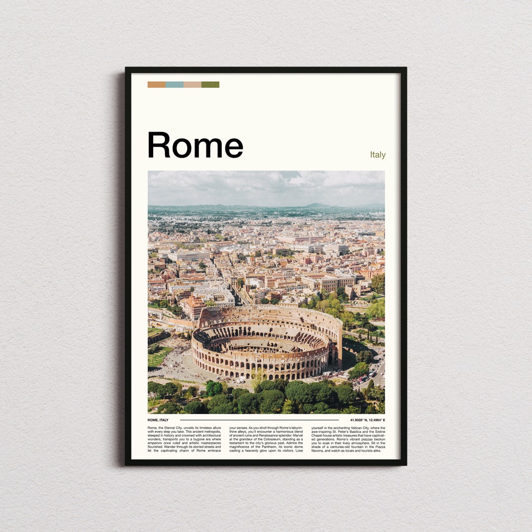 Rome Print, Rome Poster, Rome Wall Art, Italy Art Print, Rome Photo - Etsy