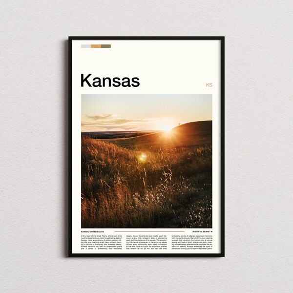 Kansas Art - Etsy