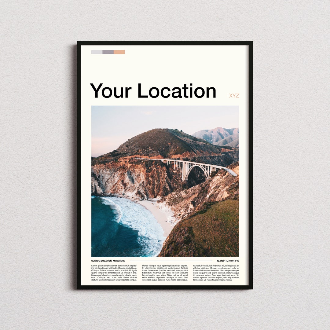 Custom Destination Print, Custom Travel Photo, Custom Travel Print ...