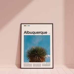 Albuquerque Print, Albuquerque Poster, Albuquerque Wall Art ...