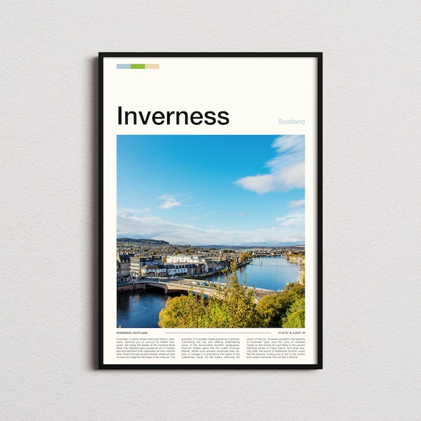 Inverness Poster - Etsy