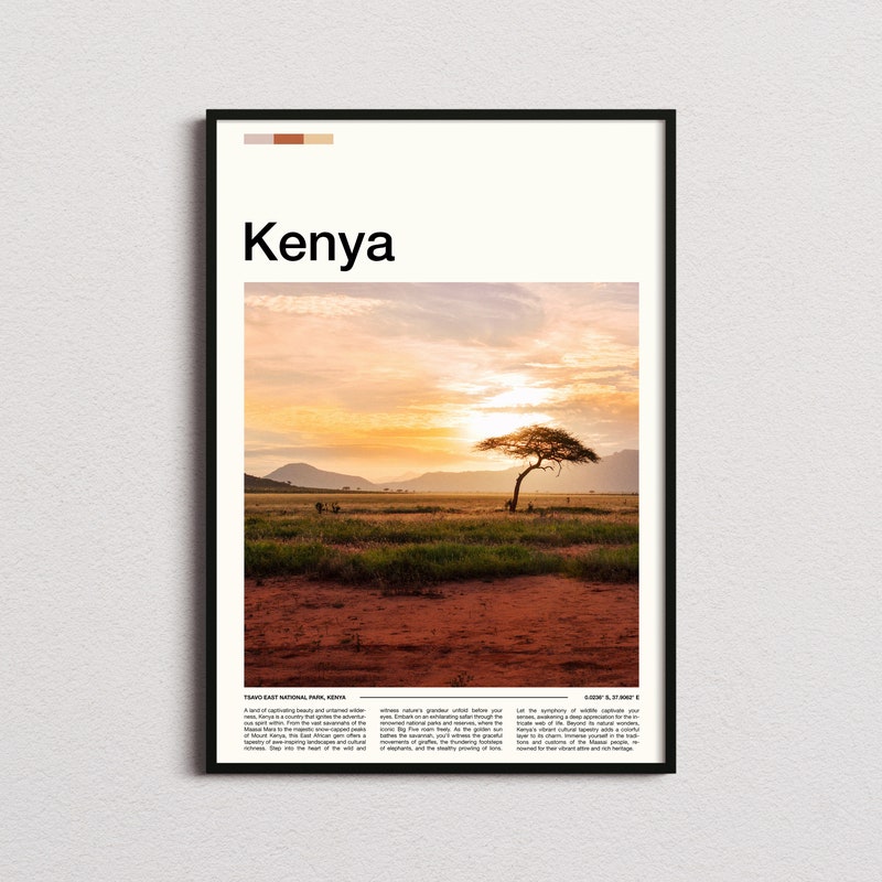 Kenyan Art - Etsy