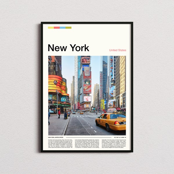 New York Poster - Etsy