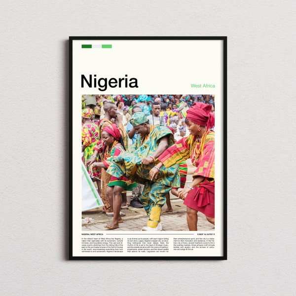 Nigeria Poster - Etsy