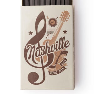 Nashville Matchbox Print, Nashville Print, Nashville Poster, Nashville ...