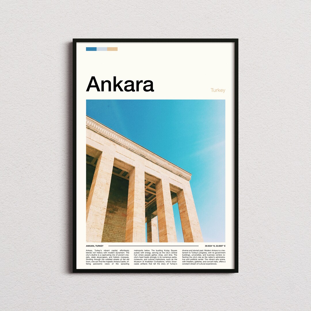 Ankara Print, Turkey Print, Ankara Poster, Ankara Wall Art, Ankara Art ...