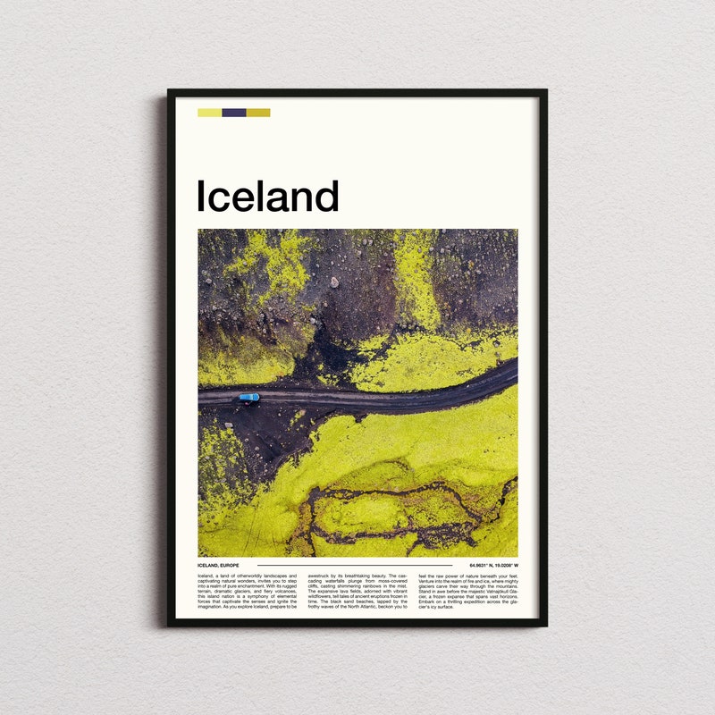 Iceland Poster - Etsy