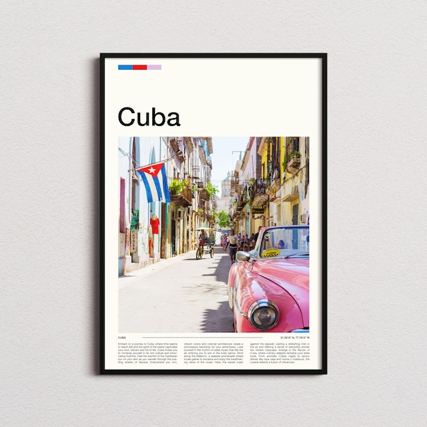 Cuba Poster - Etsy