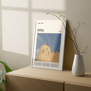 Riffa Print, Riffa Poster, Riffa Wall Art, Bahrain Art Print, Riffa ...