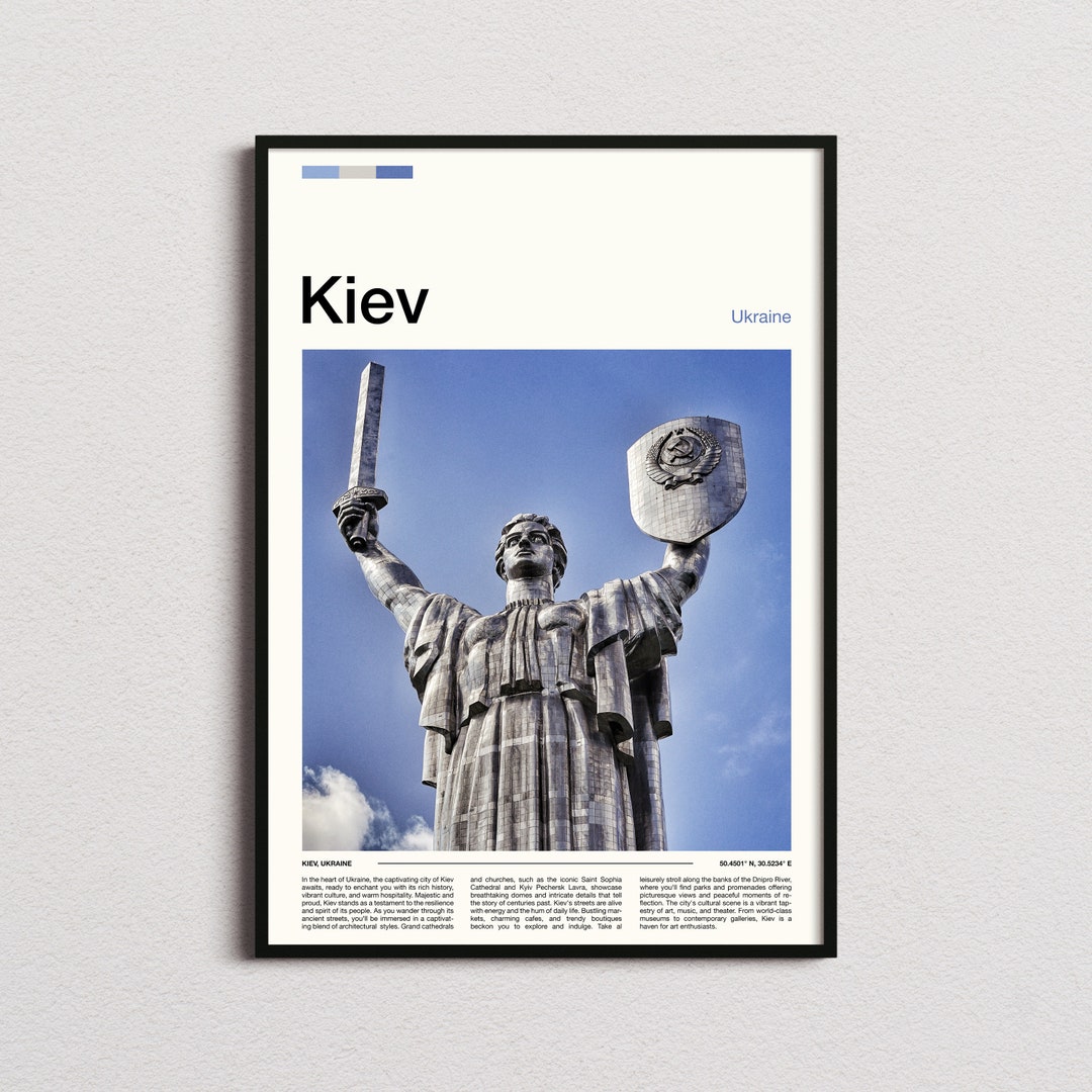 Kiev Print, Kiev Poster, Kiev Wall Art, Kiev Art Print, Kiev Photo - Etsy