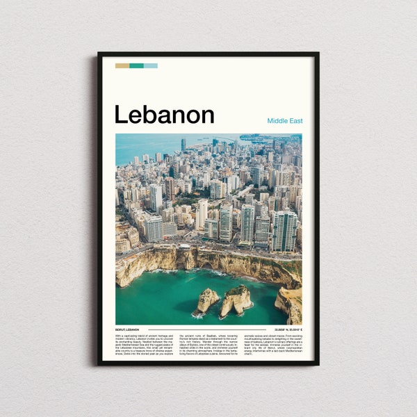 Lebanon Poster - Etsy