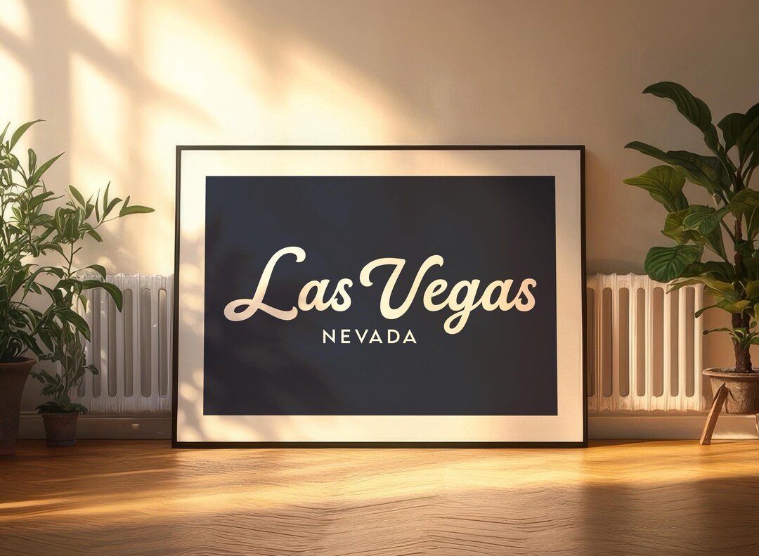 Las Vegas Print, Las Vegas Poster, Las Vegas Wall Art, Las Vegas Art ...
