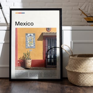Mexico Print, Mexico Poster, Mexico Wall Art, Mexico Art Print, Mexico Photo - Etsy