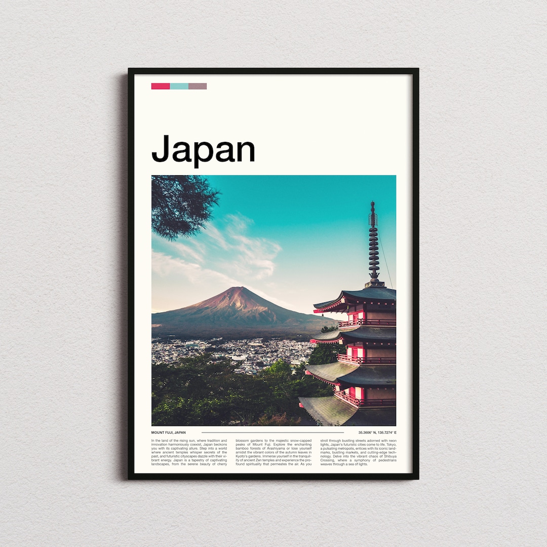 Japan Print, Japan Poster, Japan Wall Art, Japan Art Print, Japan Photo ...