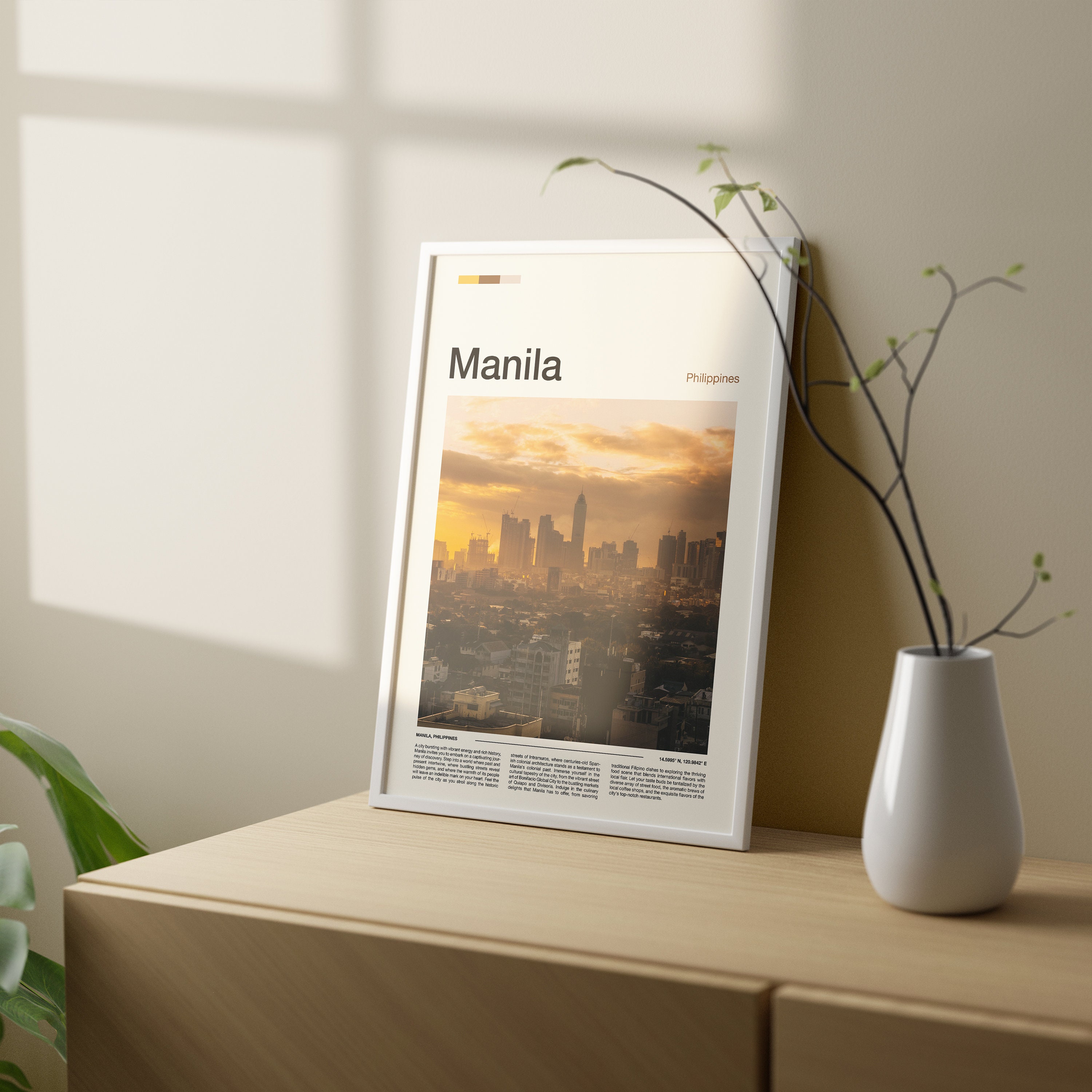 Manila Print Manila Poster Manila Wall Art Philippines Art - Etsy