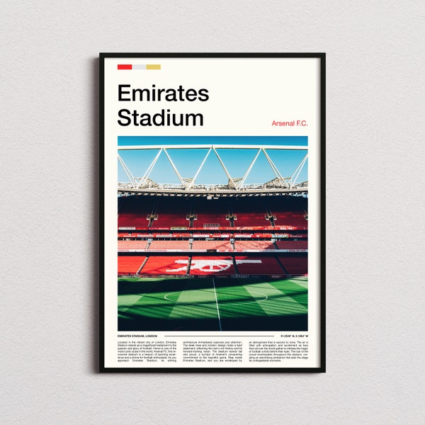 Emirates Stadium - Etsy
