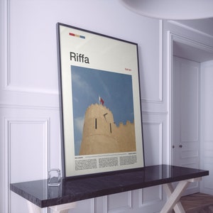 Riffa Print, Riffa Poster, Riffa Wall Art, Bahrain Art Print, Riffa ...