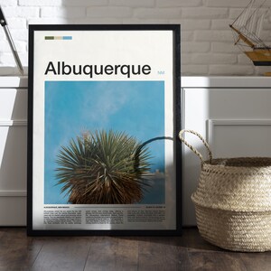 Albuquerque Print, Albuquerque Poster, Albuquerque Wall Art ...