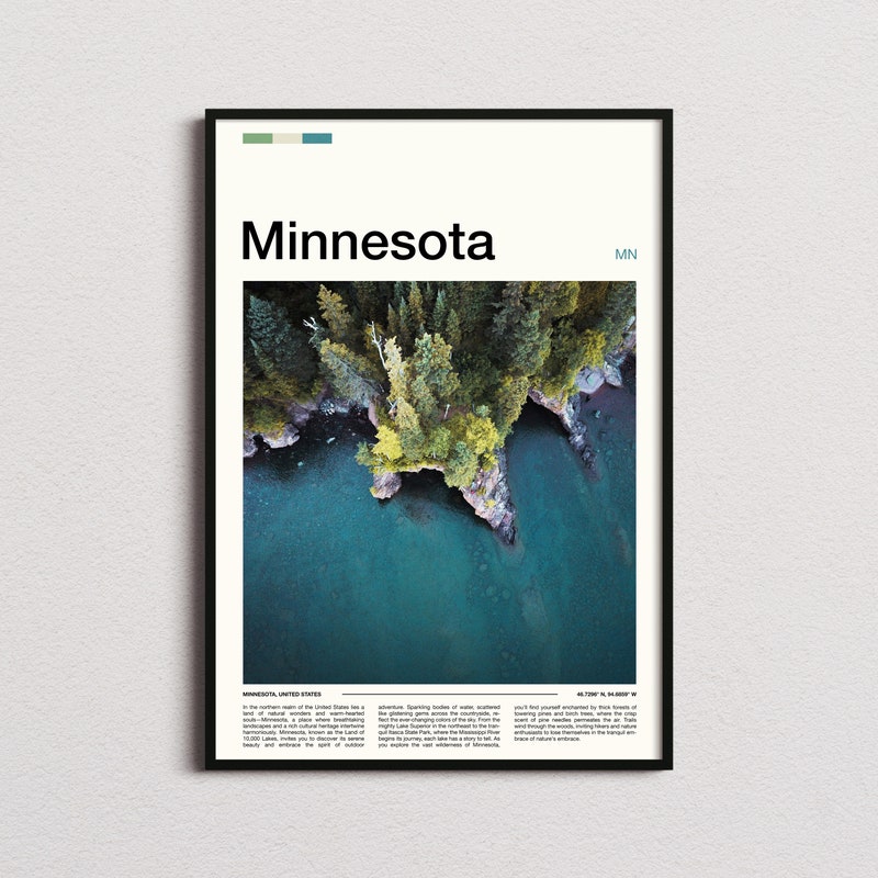 Minnesota Wall Art - Etsy