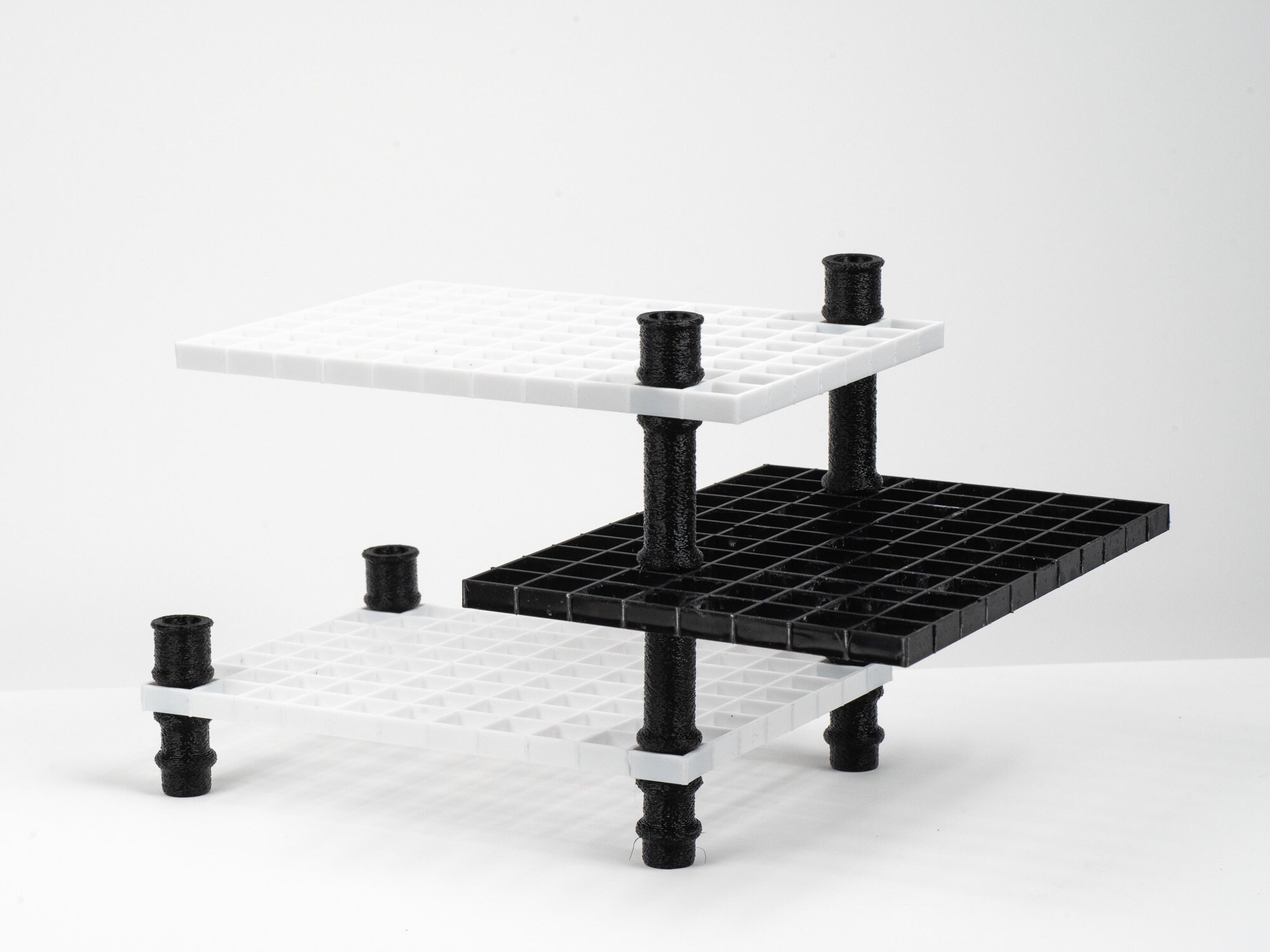 Reefstacker Modular Kit With Egg Crate - Frag Rack Egg Crate Legs ...