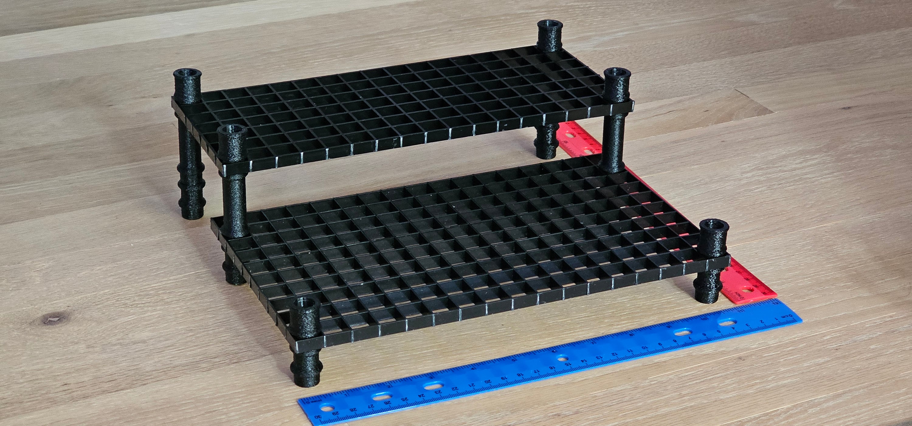 Reefstacker Modular Kit With Egg Crate - Frag Rack Egg Crate Legs ...