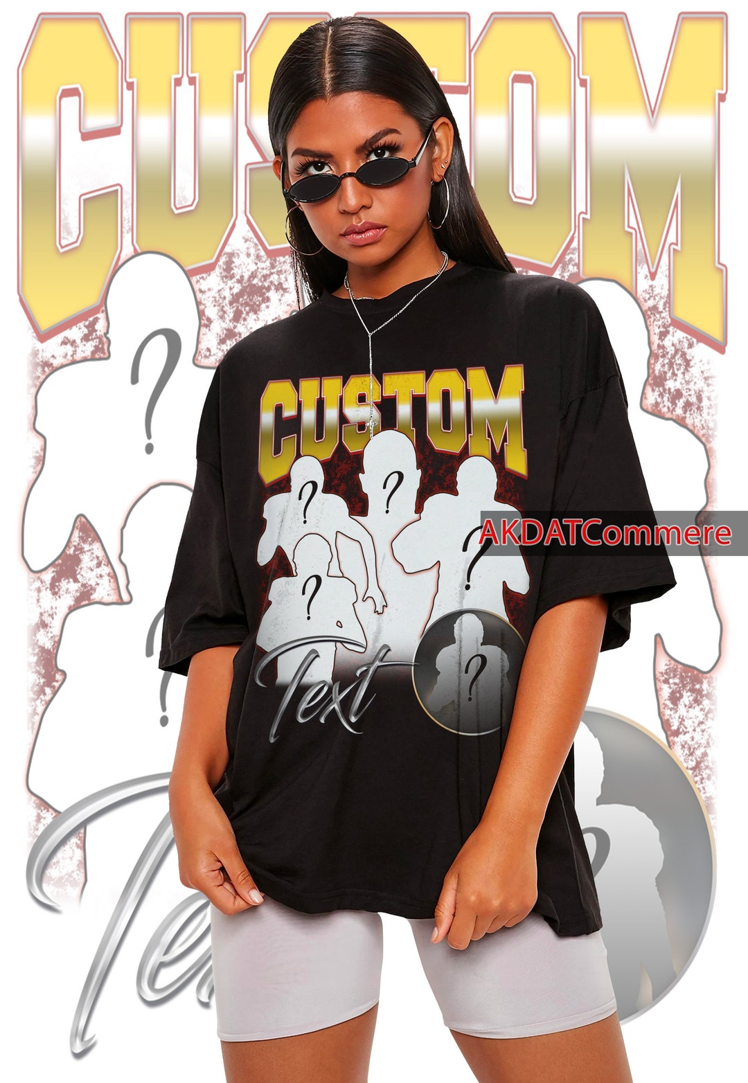 CUSTOM Football Player Bootleg Idea Here, Customa Bootleg Tee, Insert ...