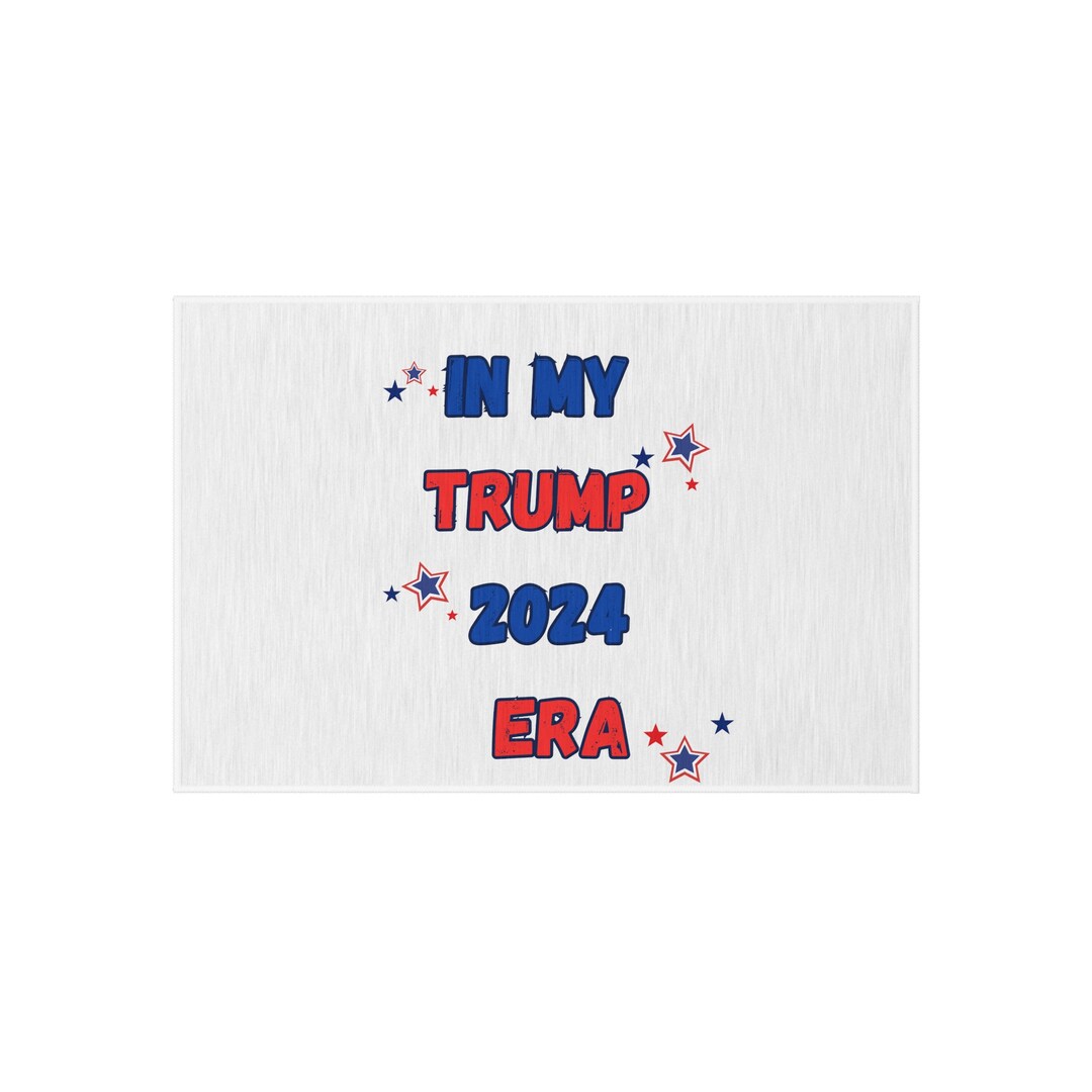 In My Trump 2024 Era Outdoor Door Mat Republican Floor Rug for Election ...