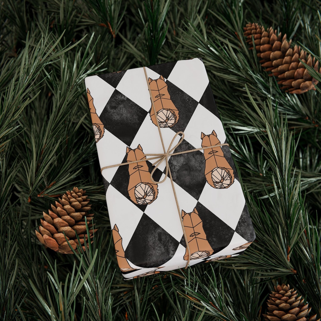 Shiba Inu Gift Wrap Shiba Inu Wrapping Paper Shiba Inu Lover Paper ...