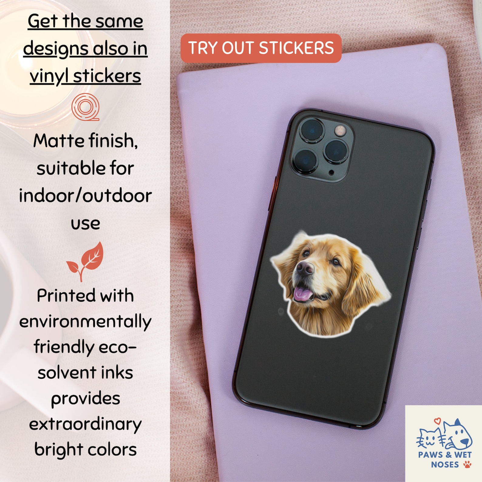 Custom Pet Magnet Using Pet Photo Custom Dog Face Magnet - Etsy