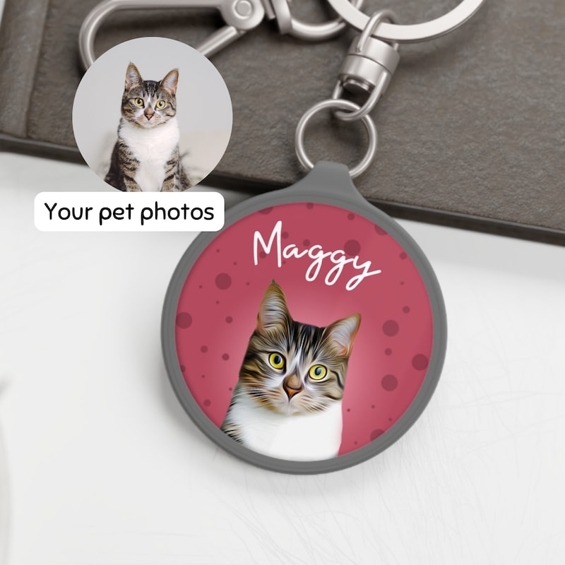 Custom Dog Keychain - Etsy