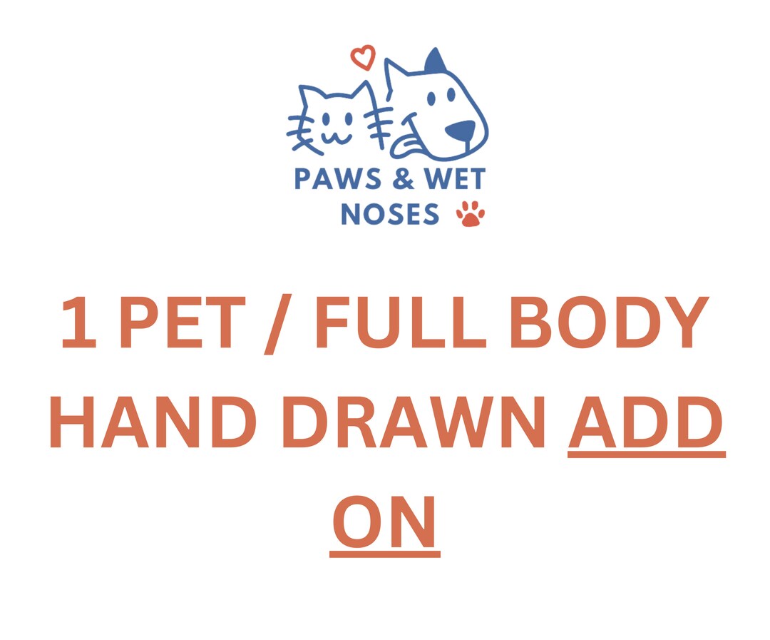 Extra Pet Add On, Extra Full Body Design - Etsy