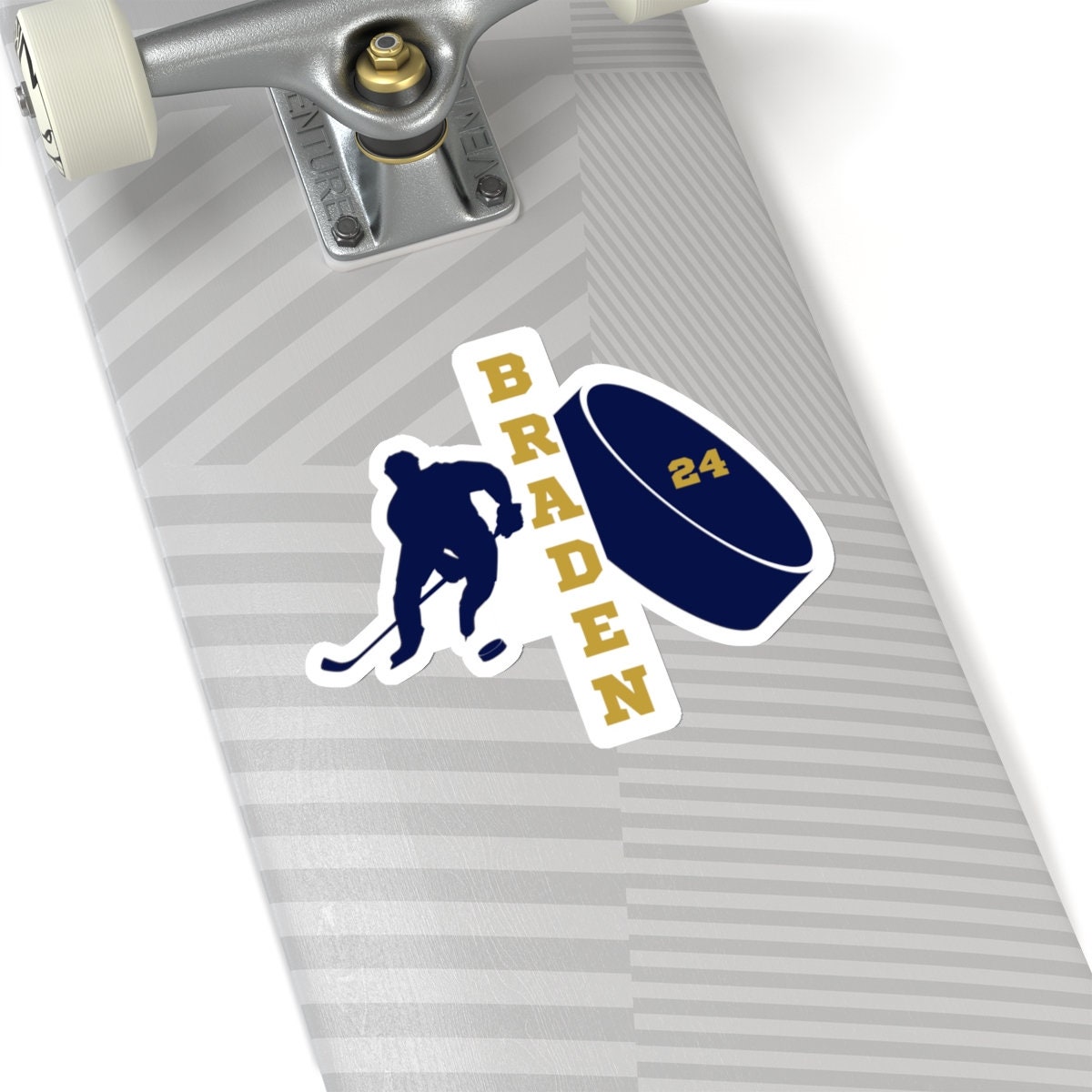 Personalized Ice Hockey Sticker, Custom Ice Hockey Sticker, Ice Hockey ...