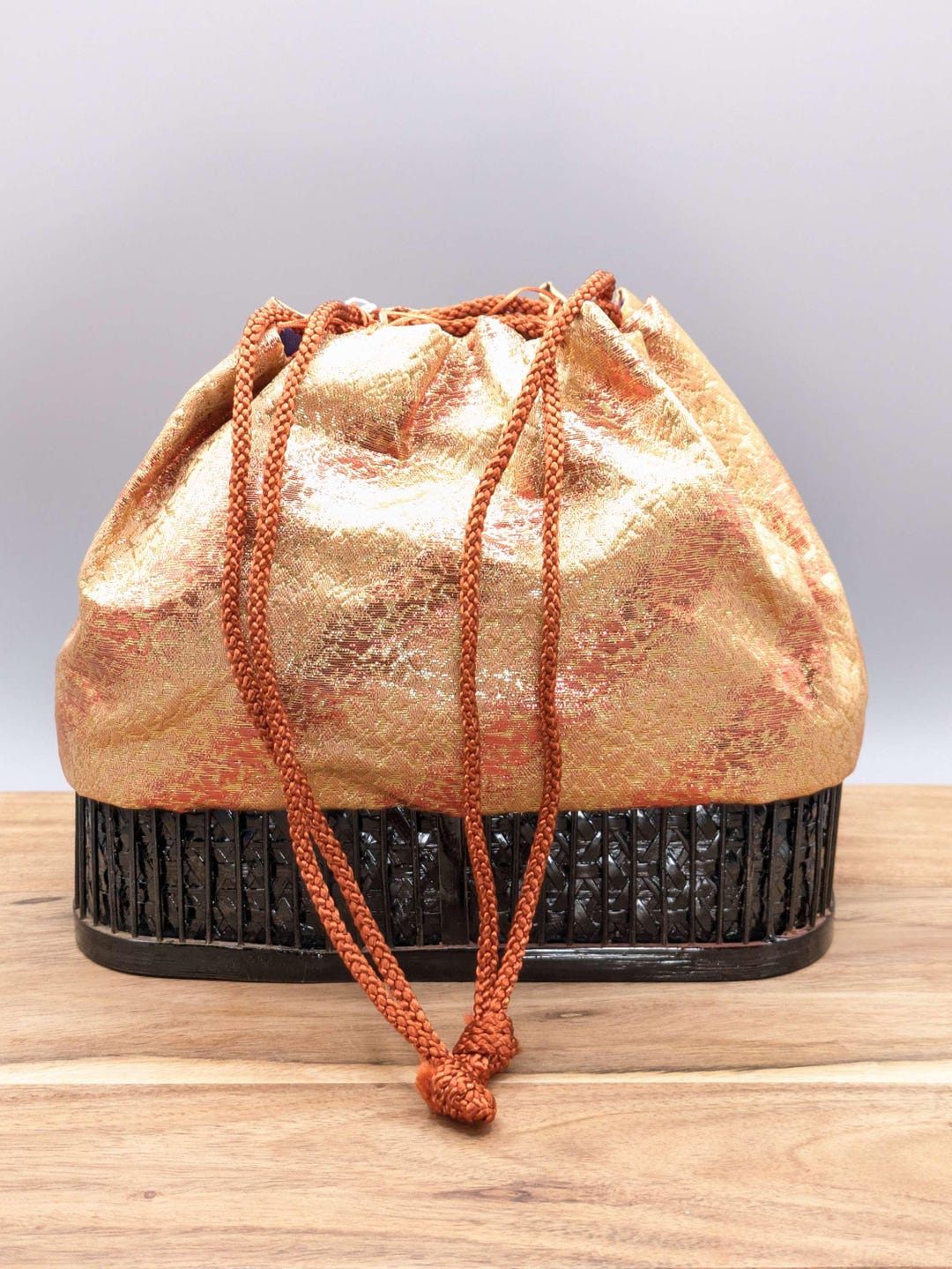 Vintage Japanese Kinchaku Bag - Etsy UK