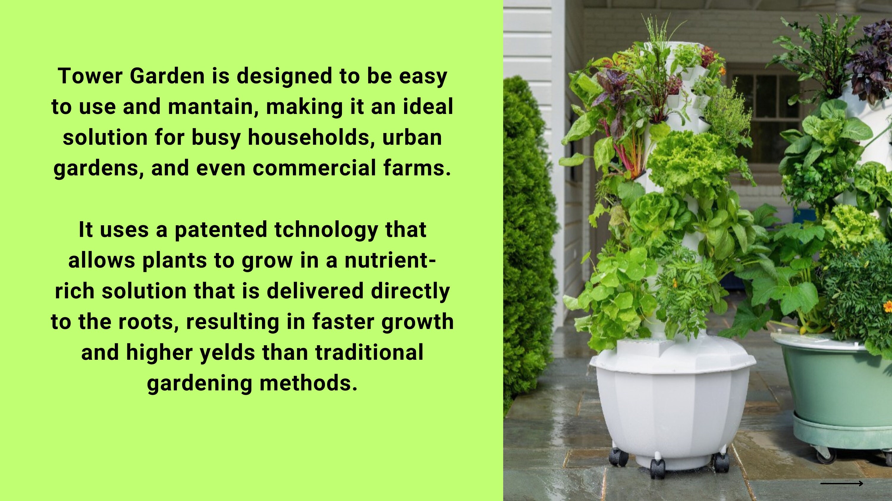 Tower Garden Presentation for a Business Owner - Etsy