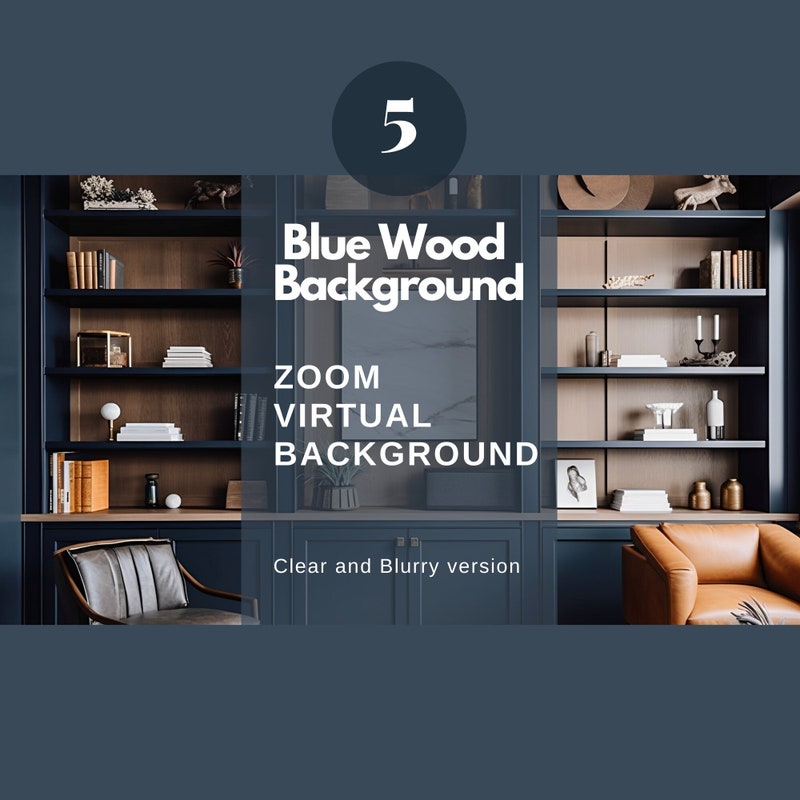 Blue Zoom Background - Etsy