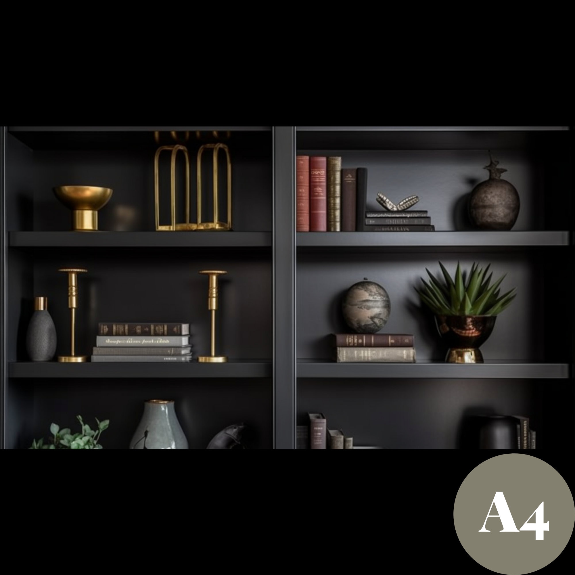 Black and Gold Elegant Digital Zoom Background Office Background ...