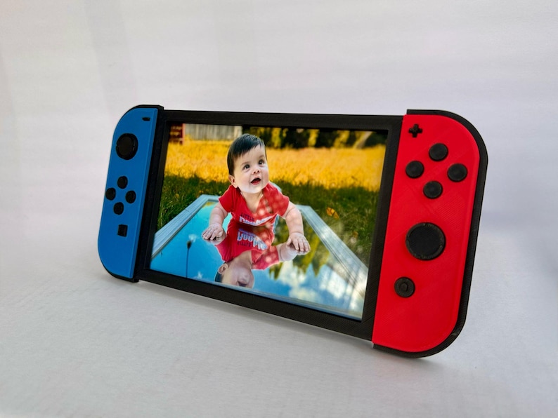 Nintendo Switch Photo Frame: Magnetic Joycons, Gaming Desk Decor - Etsy