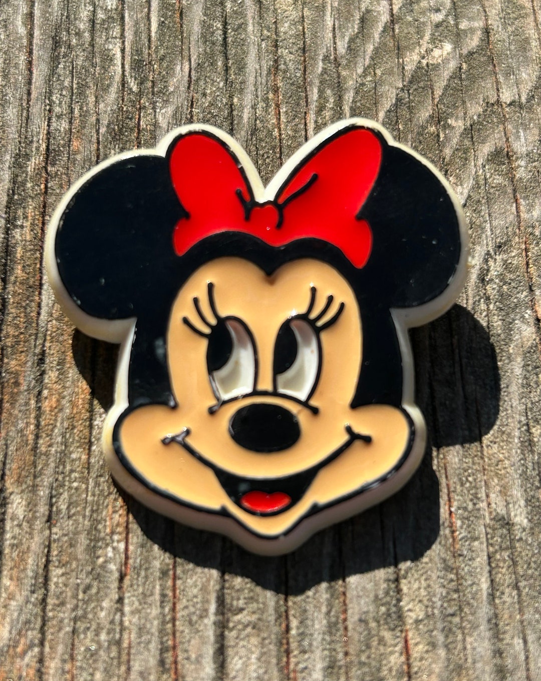 Vintage Minnie Mouse Pin Button 1980’s Walt Disney Made in St. Lucia - Etsy