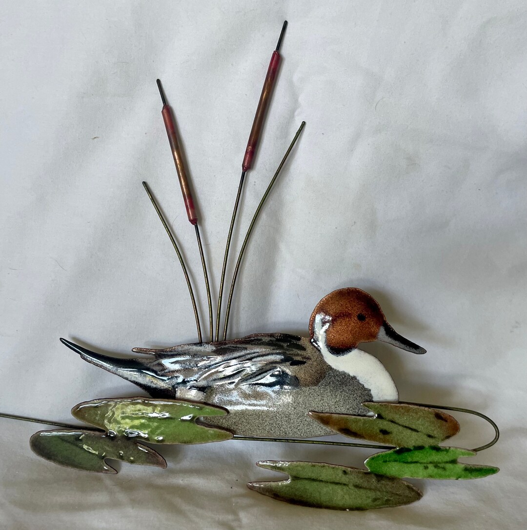 Bovano of Cheshire Mallard Metal Sculpture - Etsy